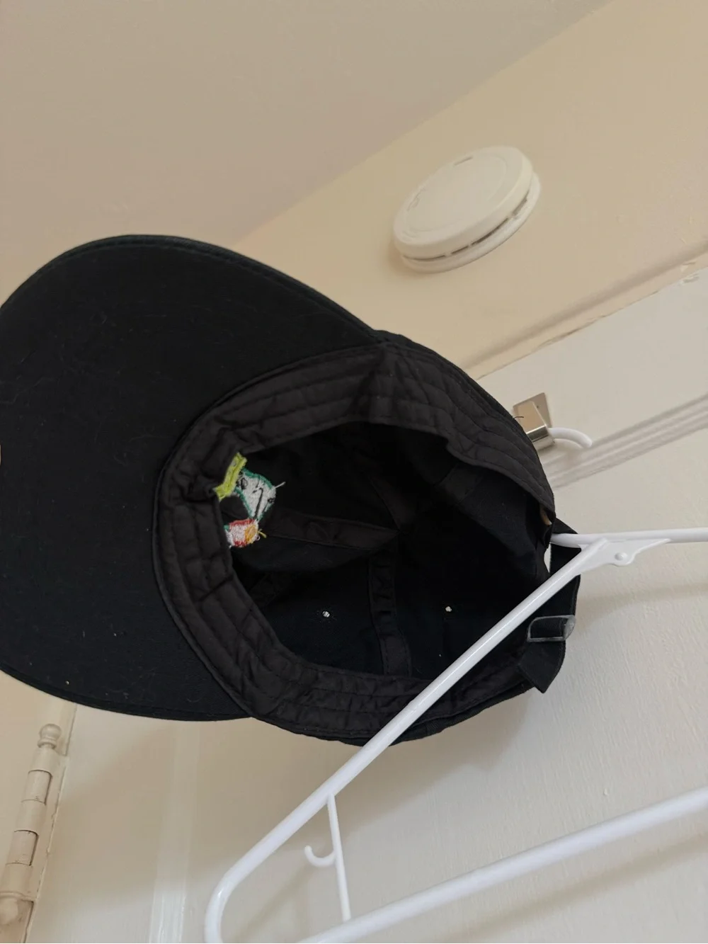 Accessories | Black Cap With Embroidered Kermit The Frog | Poshmark